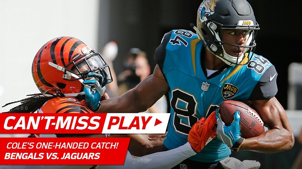 Keelan Cole's Unbelievable One-Handed Catch! | Can't-Miss Play | NFL Wk ...