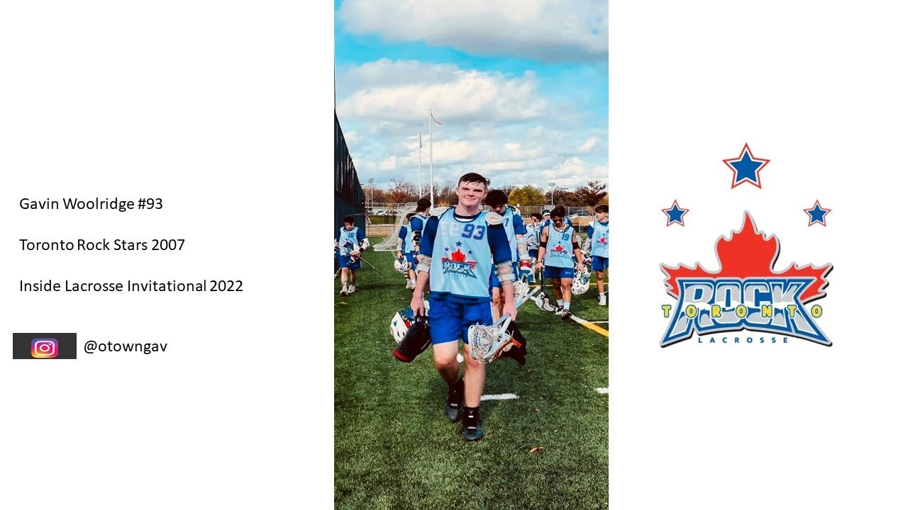 Gavin Woolridge - Toronto Rock Stars 2007 @ Inside Lacrosse Tournament ...