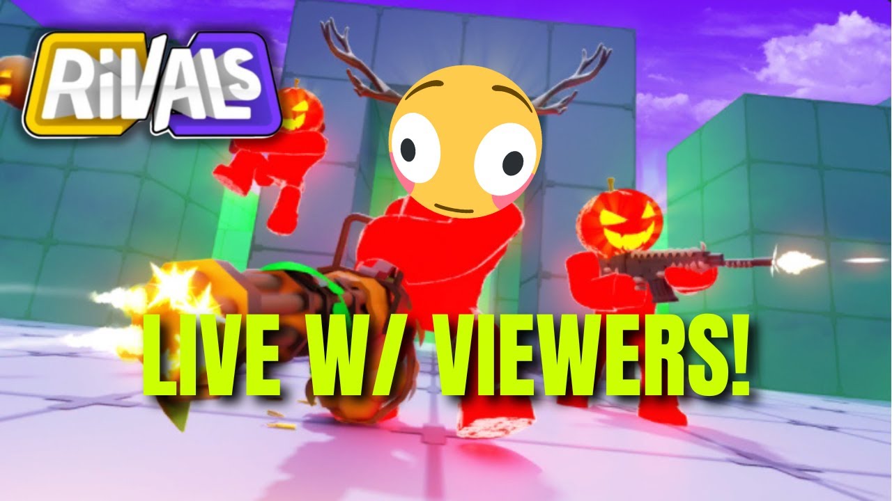 🔴Roblox RIVALS W/ VIEWERS🔴 | LIVE! - YouTube