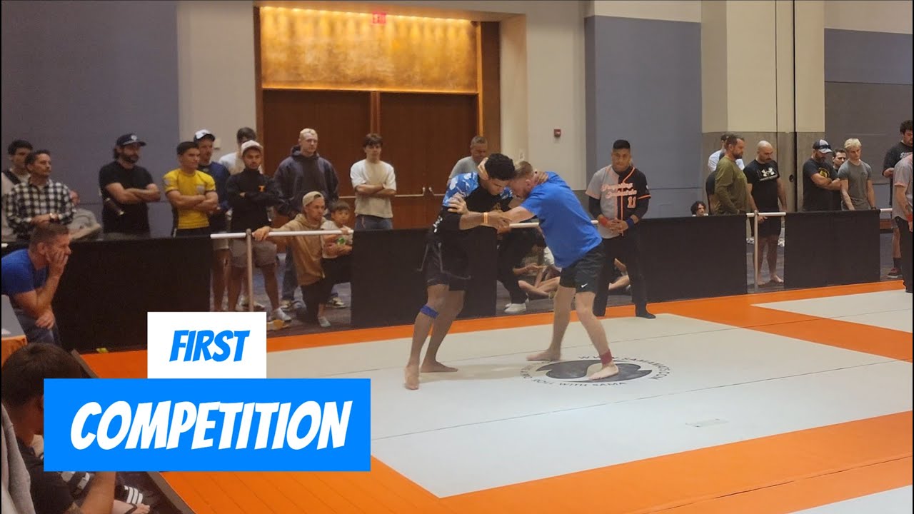 First Jiu Jitsu Comp As 4 Month White Belt | Won Gold - YouTube