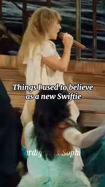 Things I used to believe as a new Swiftie()#taylor #shorts - YouTube