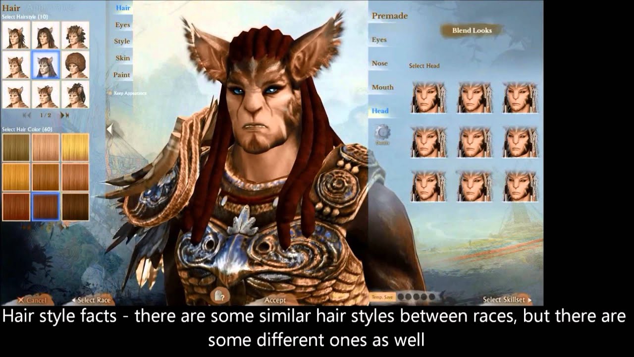 ArcheAge Full Appearance Tutorial - Firran Male - YouTube