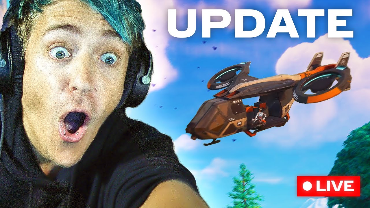🔴 Ninja Playing Fortnite NEW Update - YouTube