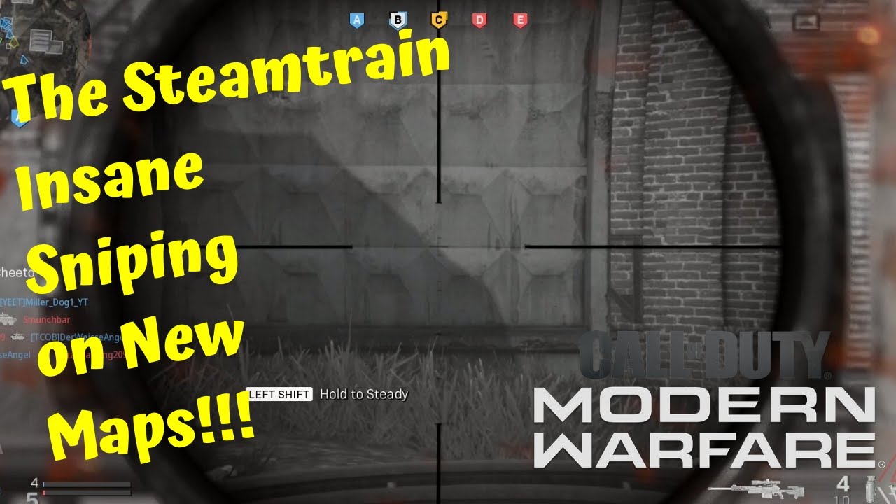 Modern Warfare Insane Sniping Montage on New Maps - YouTube