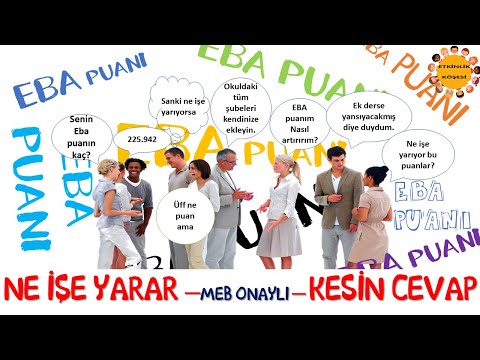 Eba Puani Ne İşe Yarar - Kesin Cevap