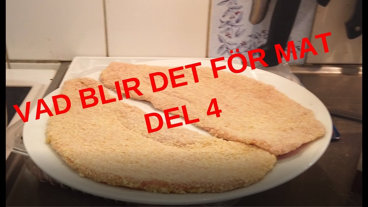 VAD BLIR DET FÖR MAT - SKINKSNITZEL - YouTube