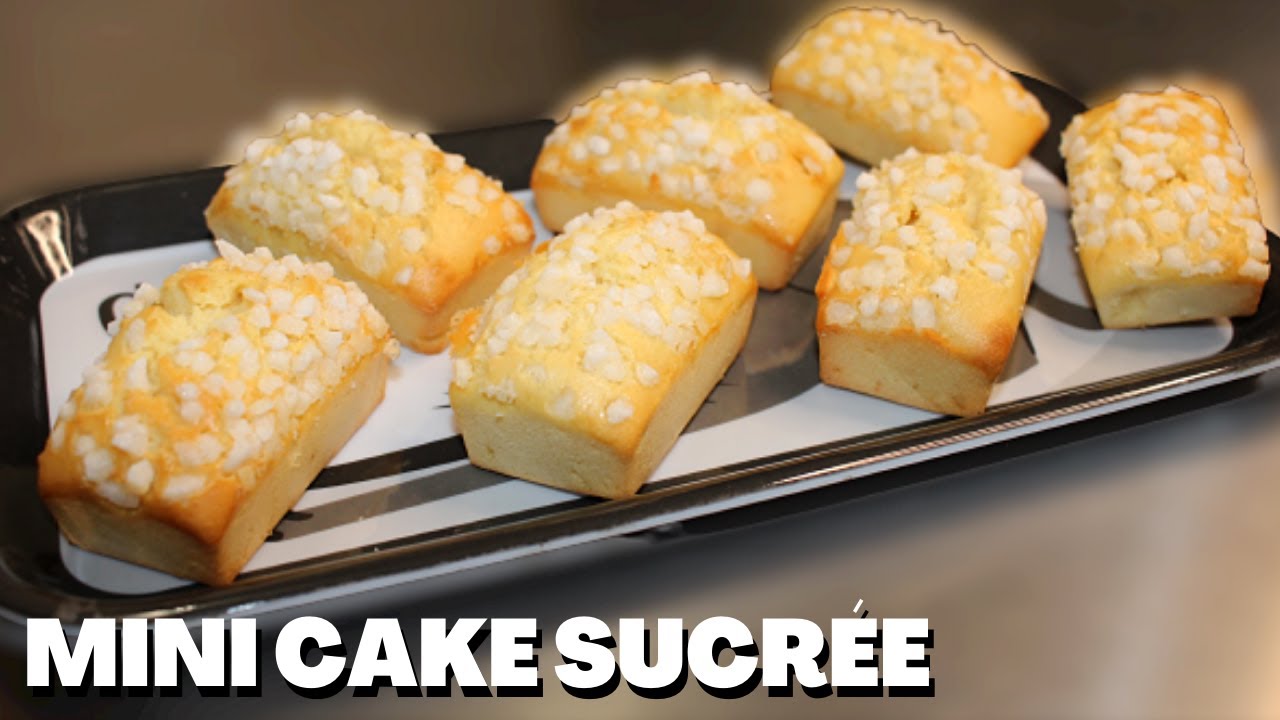 Mini cakes aux perles sucrée facile et rapide a faire ! - YouTube