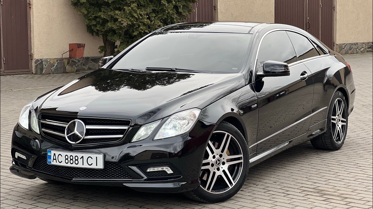 Mercedes-Benz E350 CDI W207 2010 - YouTube