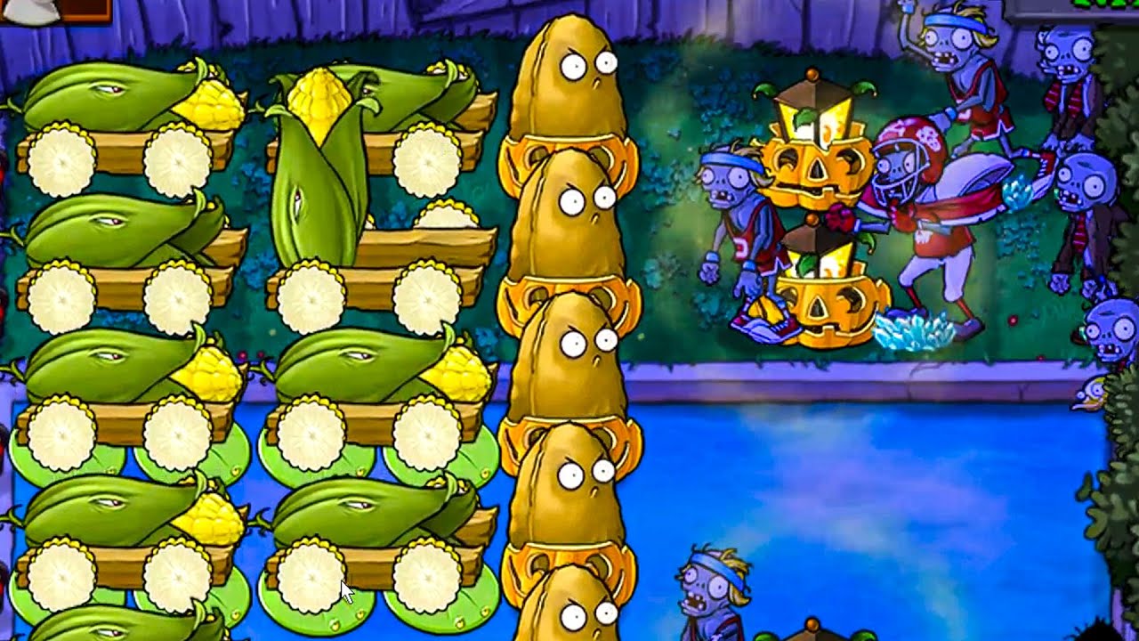 Plants vs Zombies Ultimate - Cold Popcorn | Creative Levels - YouTube