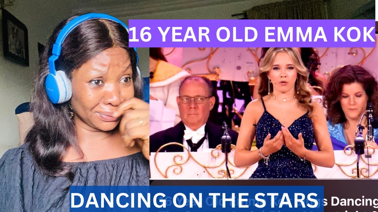 16 YEAR EMMA KOK SINGS DANCING ON THE STARS | First Time Hearing ...