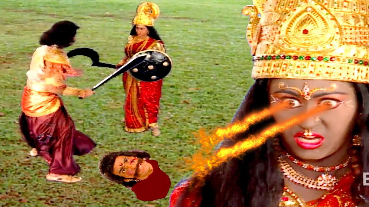 नवमी के दिन कैसे मां दुर्गा ने असुर शुम्भ निशुम्भ का वध किया || sumbha ...