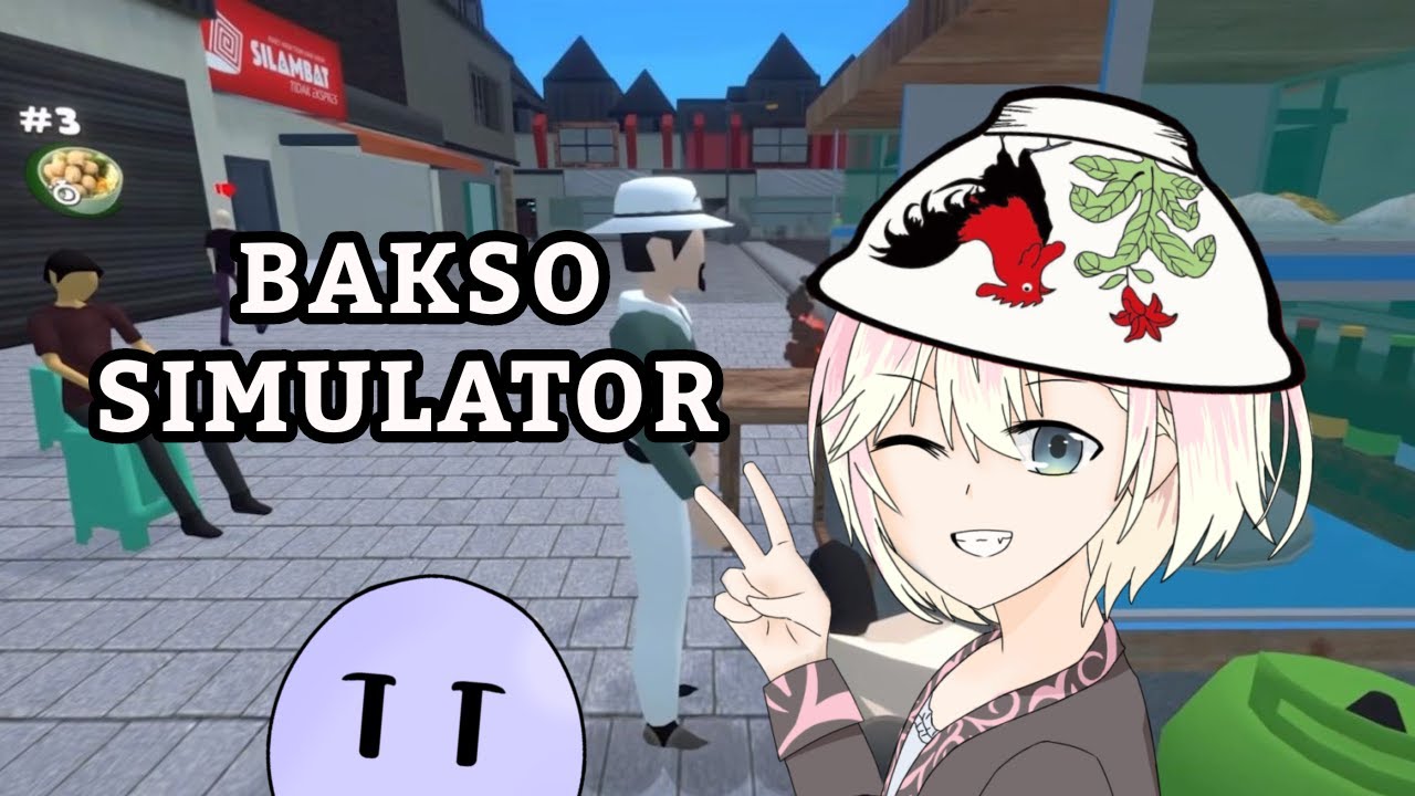 【Bakso Simulator】 Bantuin Kang Bakso Jualan Bakso - YouTube