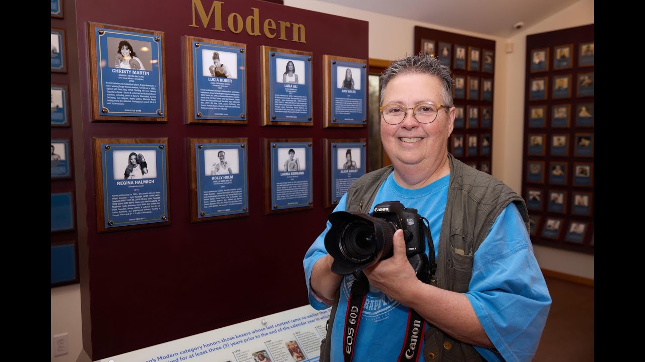 Patricia Orr receives Special Award at the International Women's Boxing ...