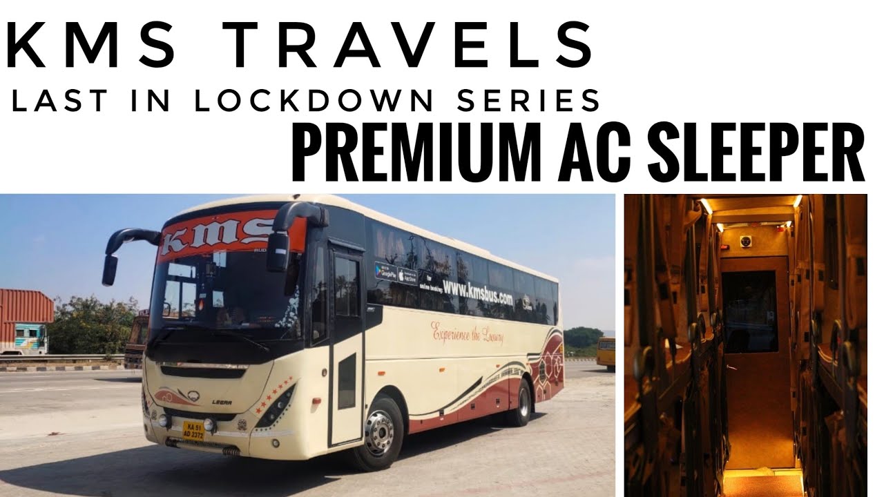 KMS Travels|AC Sleeper|MG Leera|Best bus on Pollachi Bangalore ...
