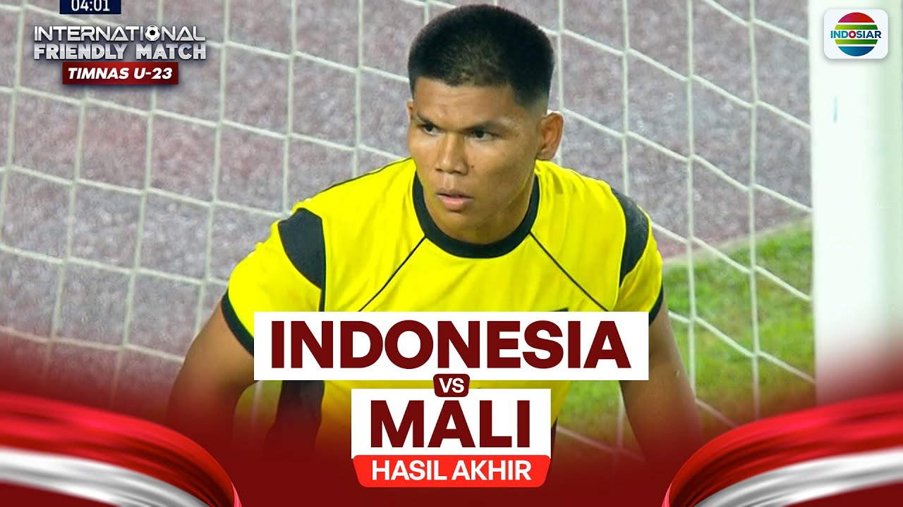 Hasil Akhir Pertandingan - Indonesia vs Mali | International Friendly ...