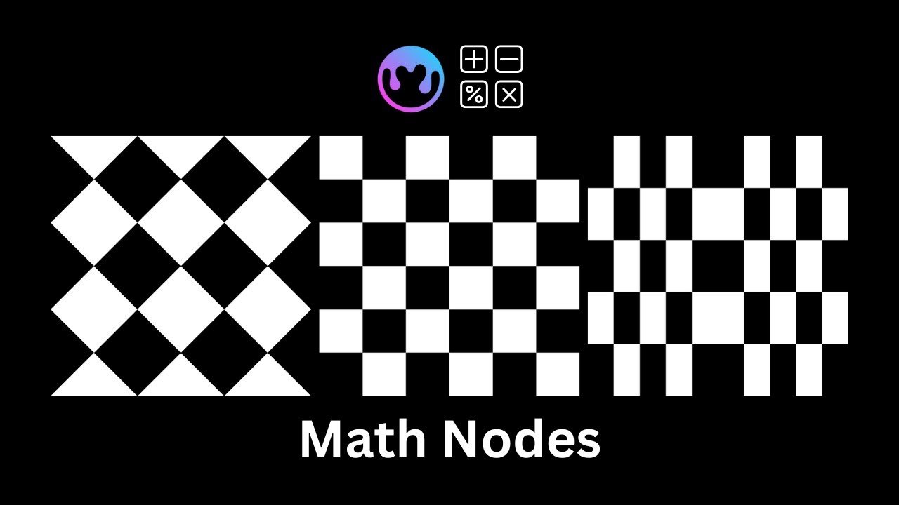 Create Checker Pattern Using Math Nodes in Material Maker | Procedural ...