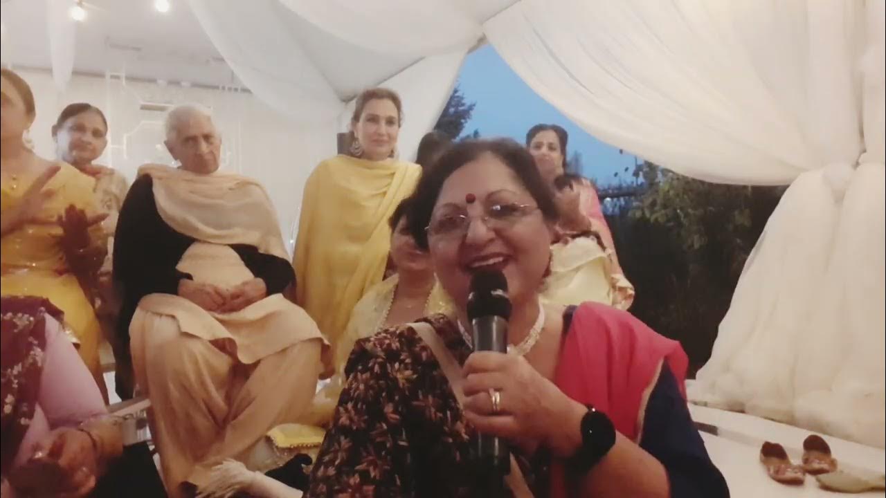 Ladies sangeet punjabi song ll Punjabi Folk Song ll Wedding Song - YouTube