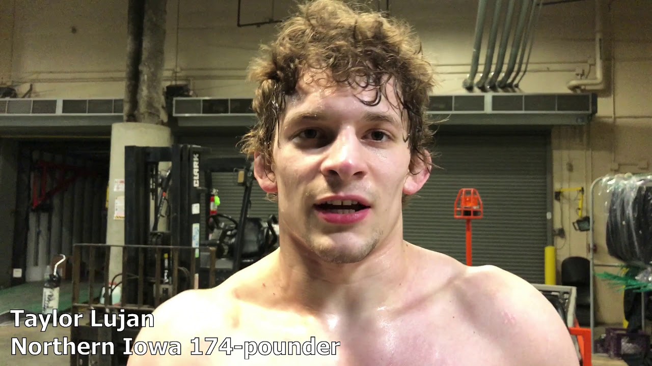 Northern Iowa's Taylor Lujan advances to the NCAA quarterfinals - YouTube