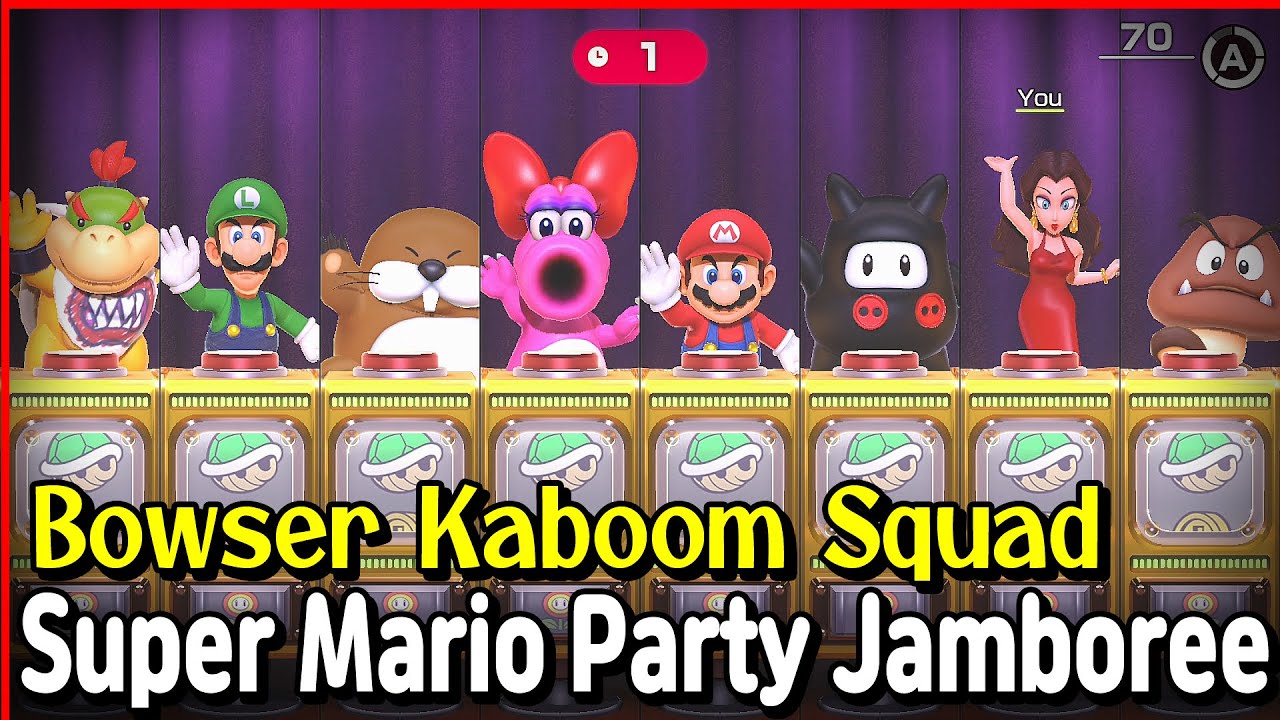 Bowser Kaboom Squad Super Mario Party Jamboree Walkthrough Part 17 ...