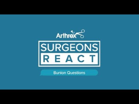 Surgeons React - Arthrex Minimally Invasive Bunionectomy - YouTube