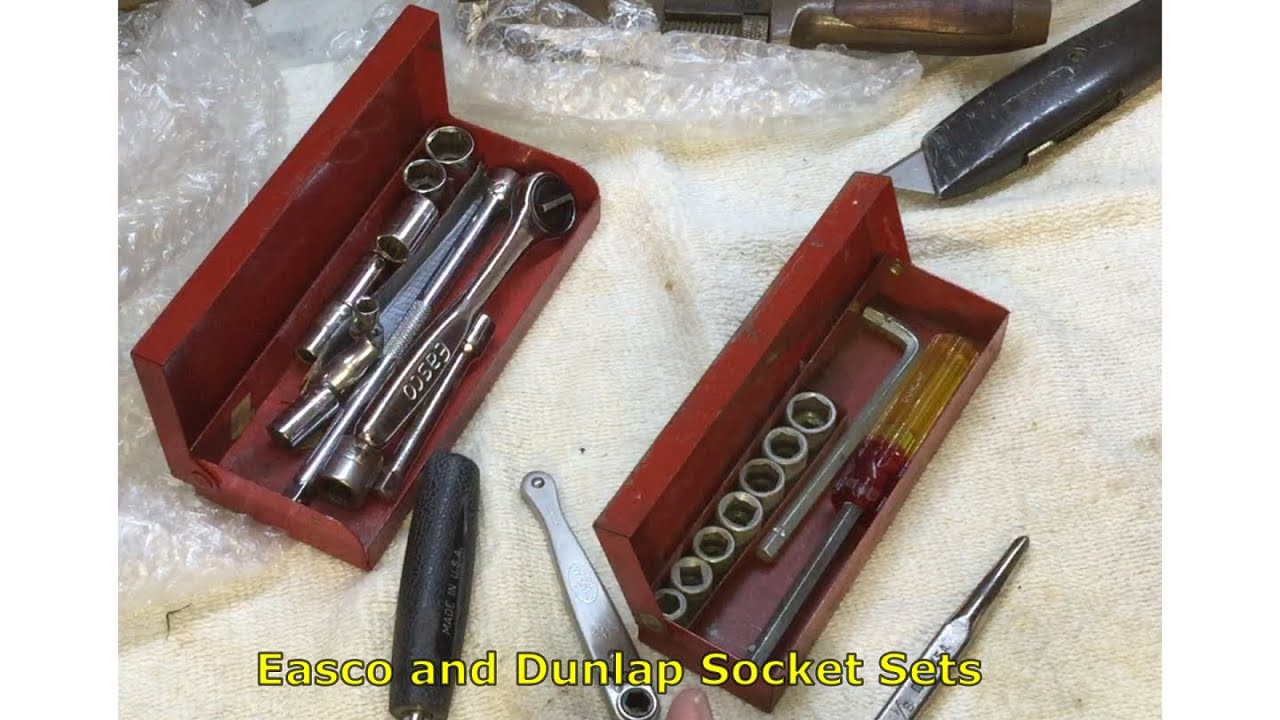 EASCO and DUNLAP Socket Sets - YouTube