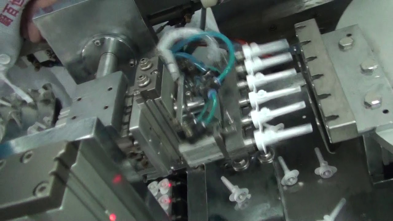 Needle Injection Valve Automatic Assembly Machine - YouTube