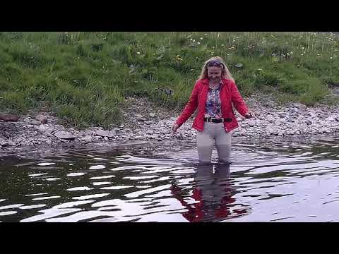 Video 28 - The river of dreams - Taster (Dubarry boots and jodhpurs, wading and swimming in a river)