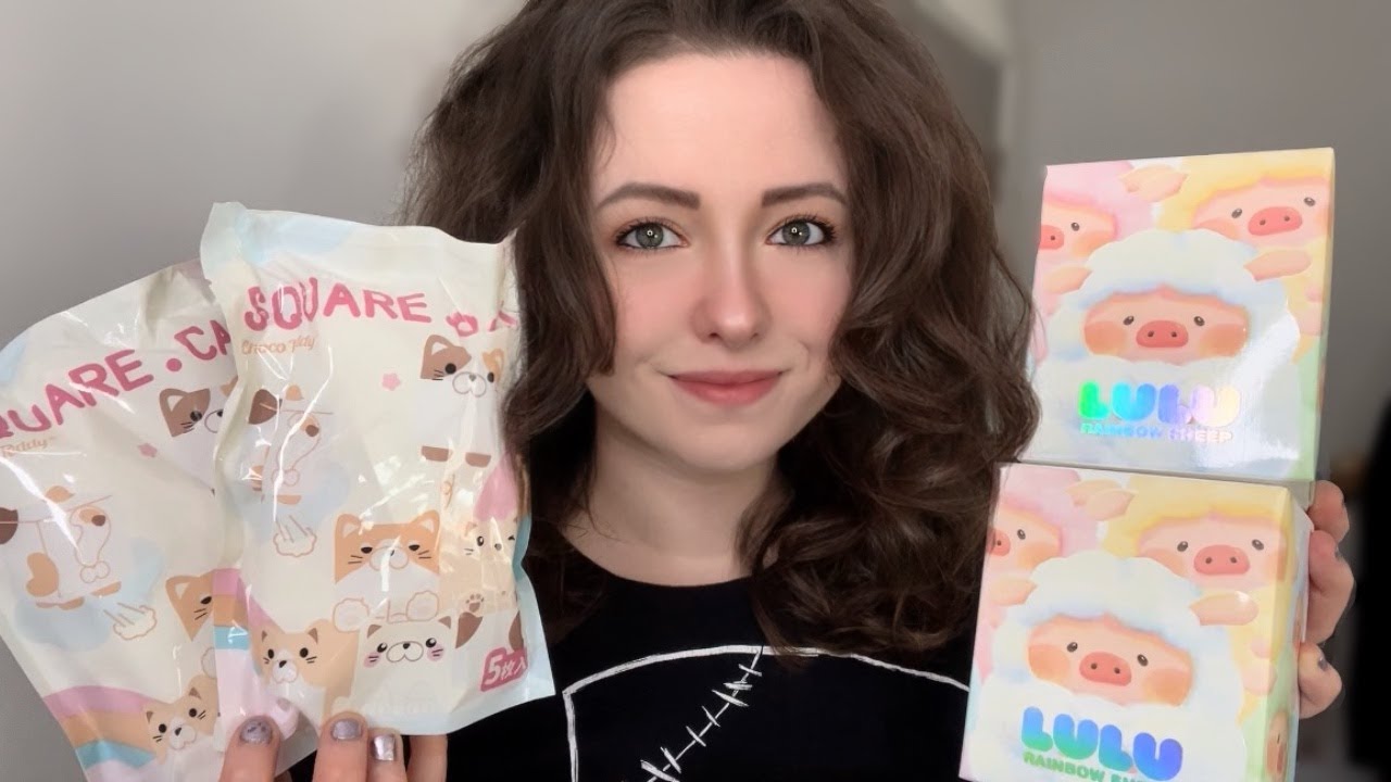 UNBOXING: Kika Goods: Lulu Rainbow Sheep & Square Cats! 🐷😺🐑 - YouTube