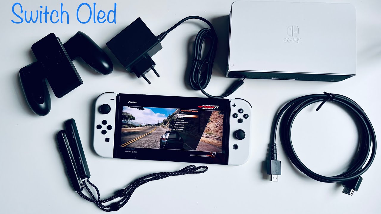 Nintendo Switch OLED (White) - YouTube