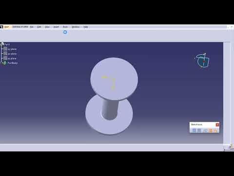 |CATIA V5|CATIA V5 TUTORIALS|CATIA BASIC TRAINING |CATIA BASIC TUTORIALS| - YouTube