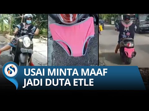 VIRAL Karena Tutupi Pelat Nomor Pakai CD dan BH, Wanita Ini Dinobatkan Jadi Duta ETLE