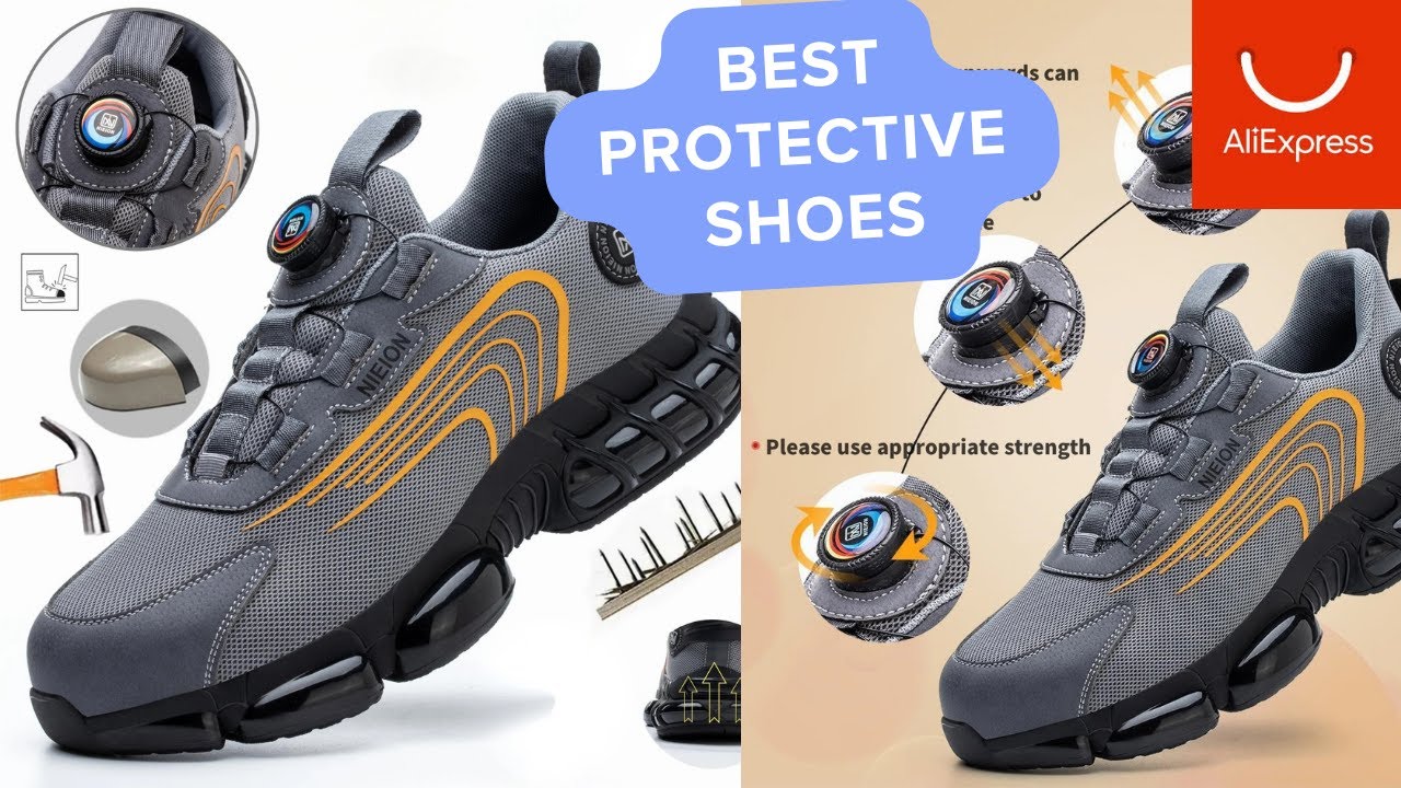 Work Sneakers| Protective Shoes | Safety Industrial Puncture-Proof Anti ...
