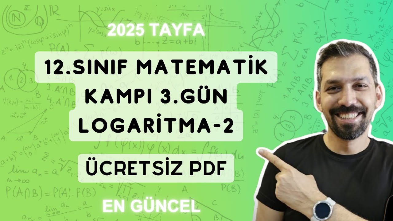 12 .sınıf matematik logaritma konu anlatımı | 3.GÜN | LOGARİTMA -2 ...