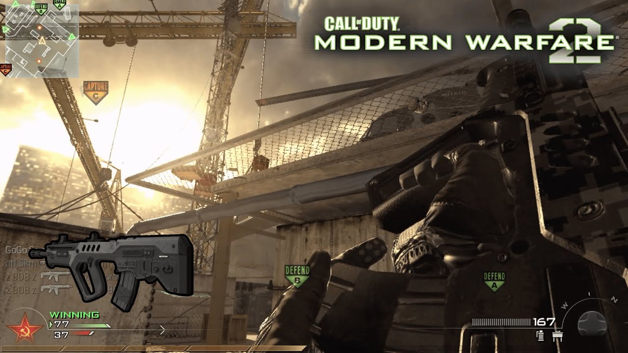 TAR-21 In 2025 | Call of Duty: Modern Warfare 2 - Domination - Gameplay ...