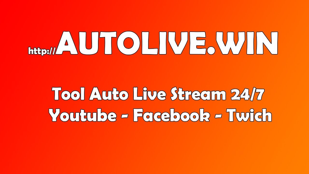 Auto Live Stream 24/7 From Youtube | Test AutoLive.WIN - YouTube