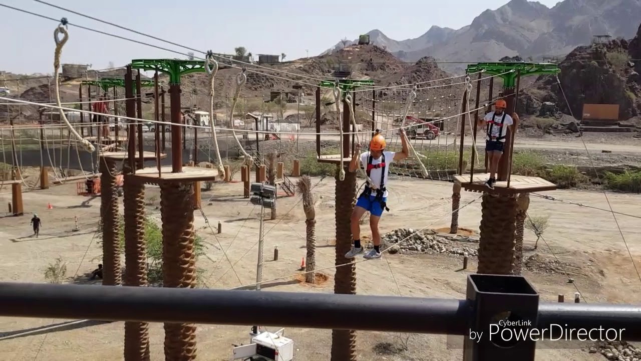 Ropes Course Challenge. - YouTube