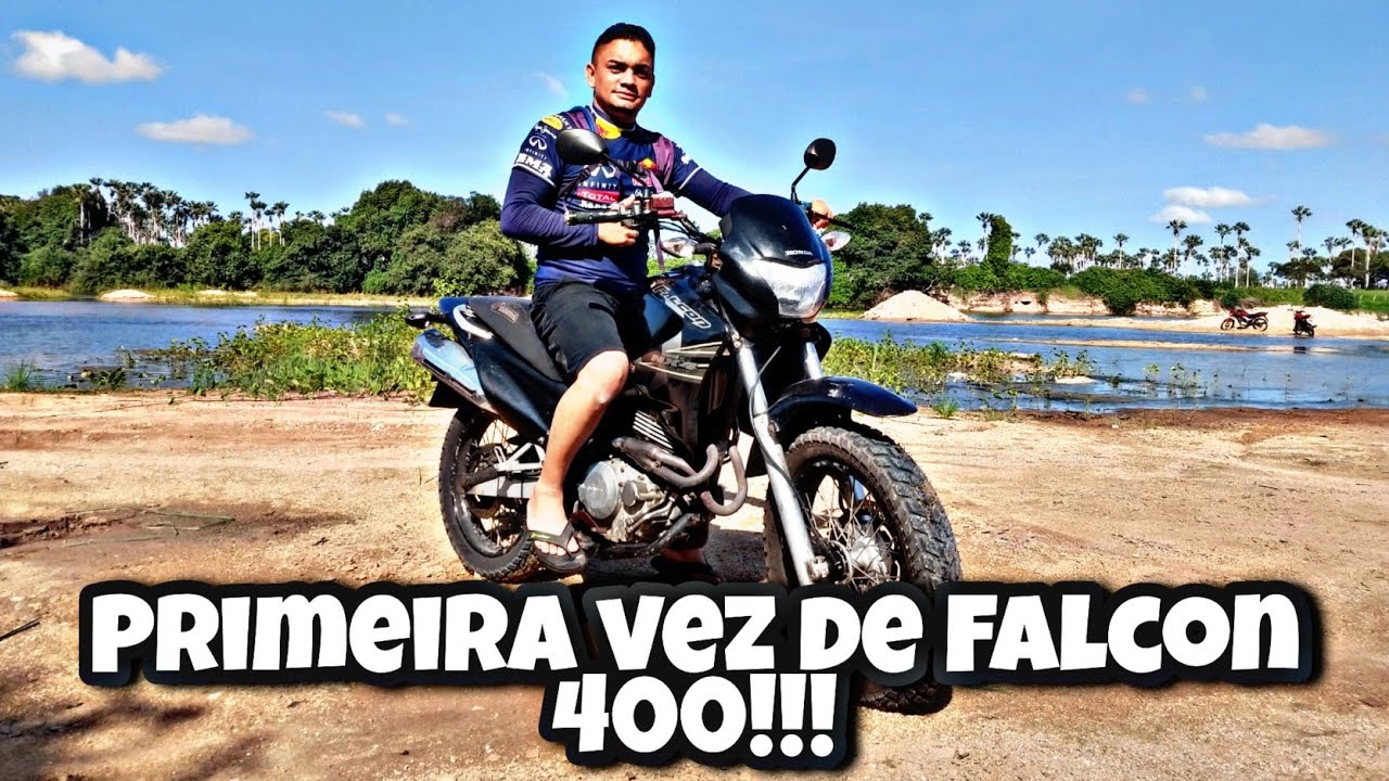 Primeira vez de Falcon 400*teste drive - YouTube