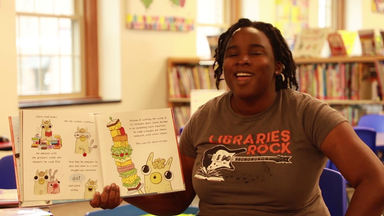 TFL Kids Storytime - Llama Destroys the World - YouTube