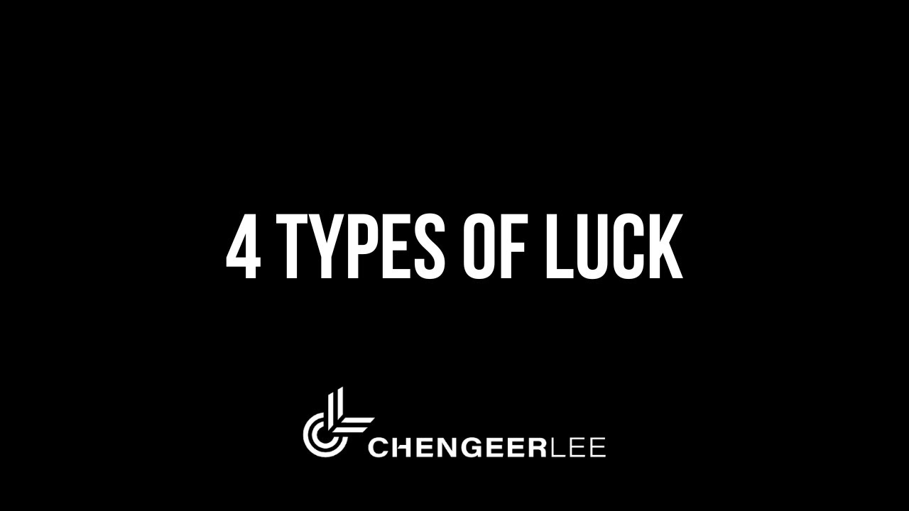 Mental Model: 4 Types of Luck. Get lucky the smart way - YouTube
