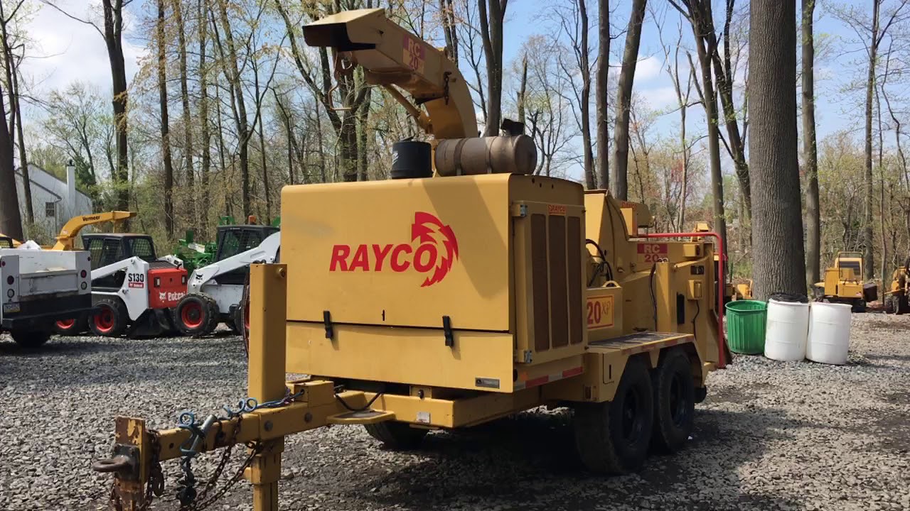 2007 Rayco RC20XP Chipper Stock #2052 - YouTube