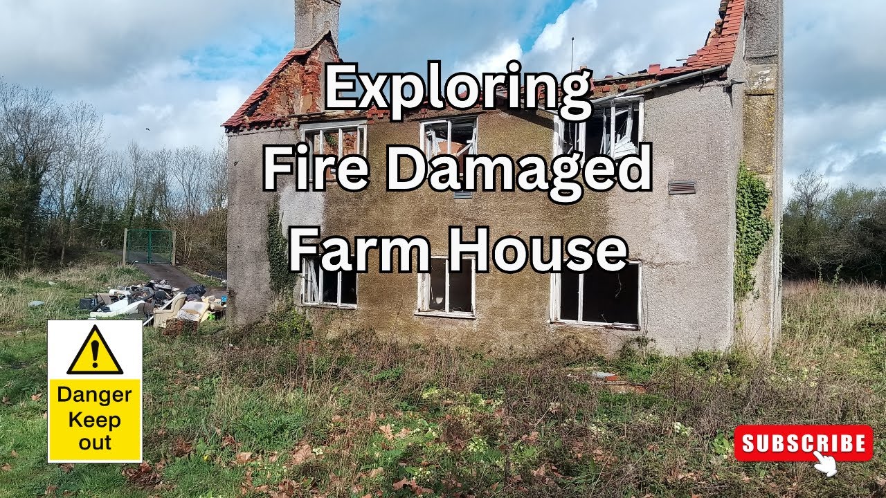 Exploring Abandoned DAMAGED Farm House - YouTube