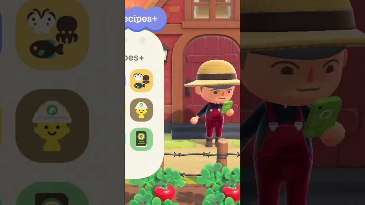 GREENS BEANS TOMATOES POTATOES // ACNH cooking update - YouTube