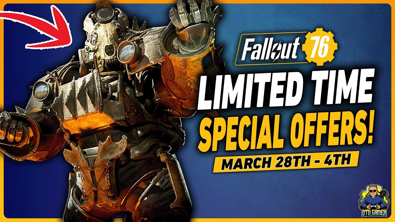 NEW SPECIAL OFFERS Coming to Fallout 76 Atomic Shop! - YouTube