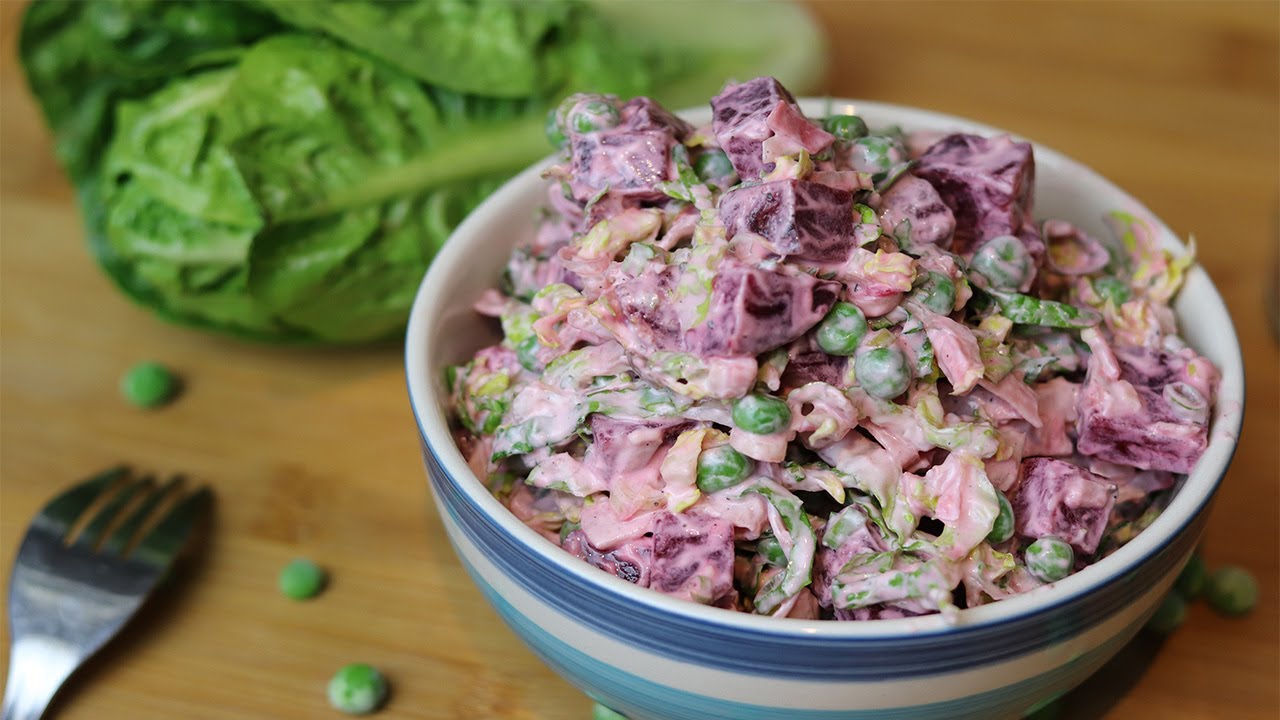 How to Make Beetroot Salad at Home - YouTube