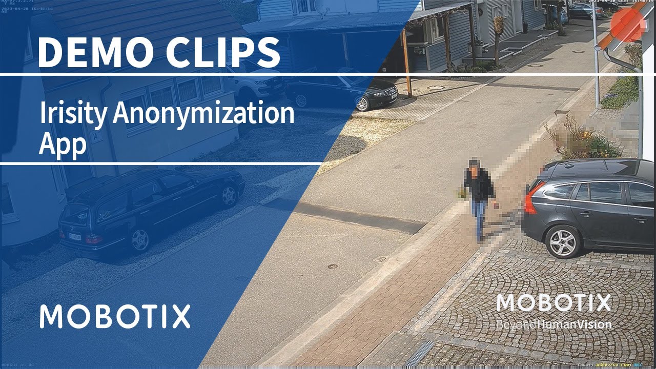 MOBOTIX 7 App: Irisity Anonymization - YouTube