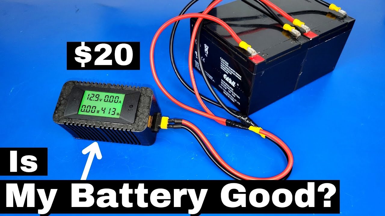 Battery Capacity Tester - YouTube