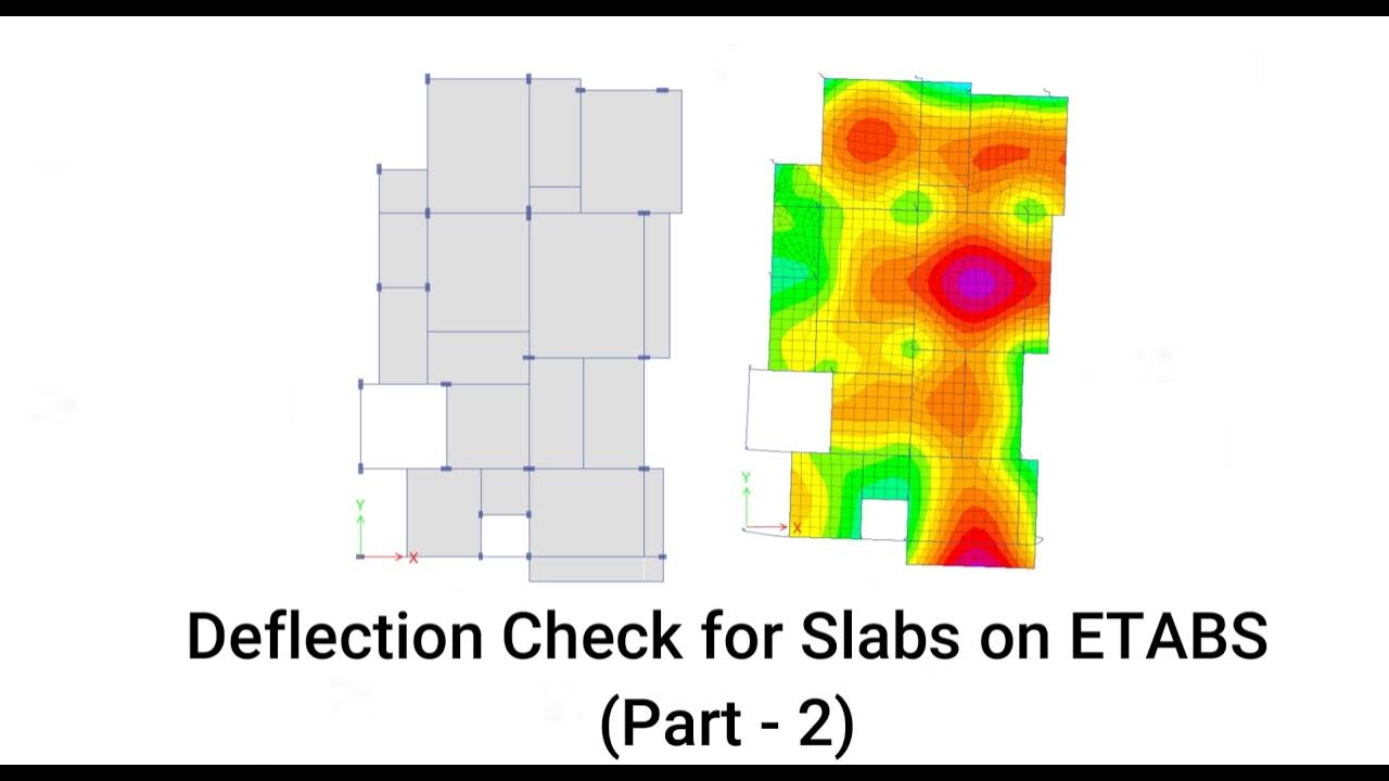 Deflection Check for Slabs on ETABS_Part 2 - YouTube