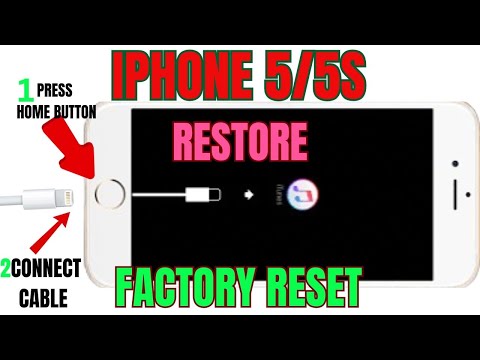 iPhone 5/5s Hard Reset & Password Unlock Guide | Disabled iPhone ...