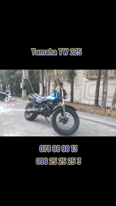 Yamaha TW 225 - YouTube
