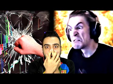 SİNİRDEN BİLGİSAYARINI PARÇALAYAN YOUTUBER LAR !